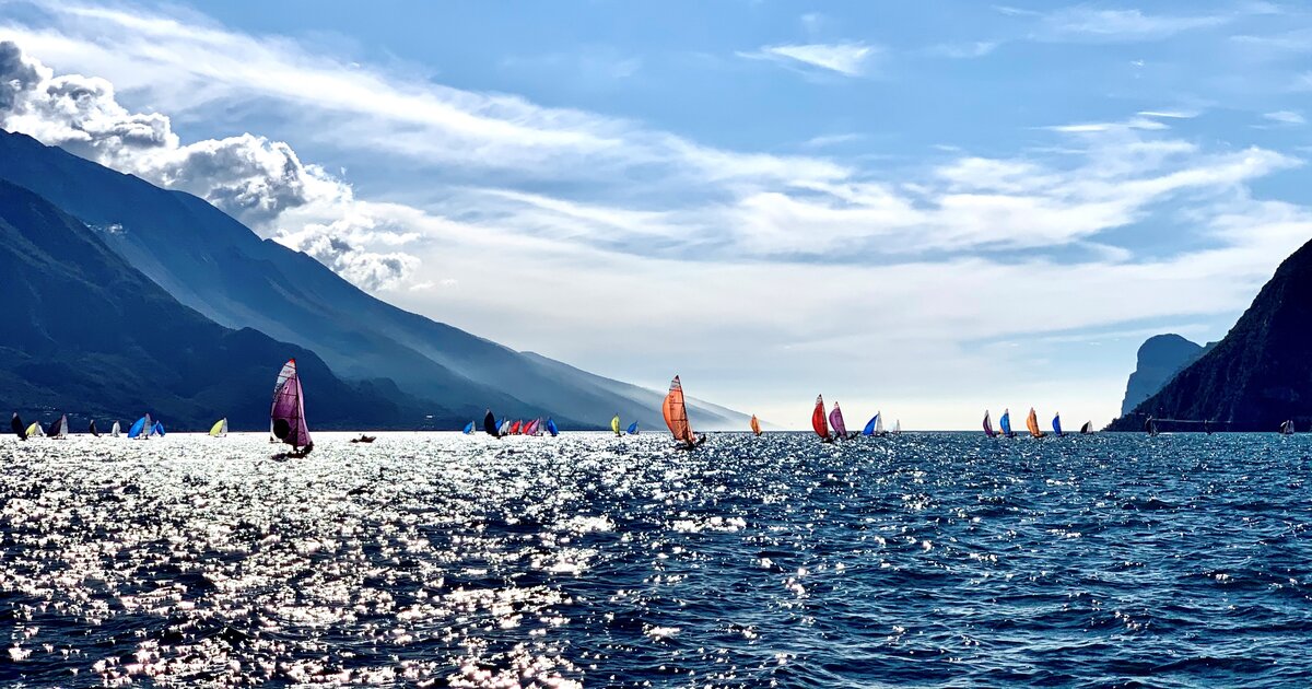 Regatten am Gardasee