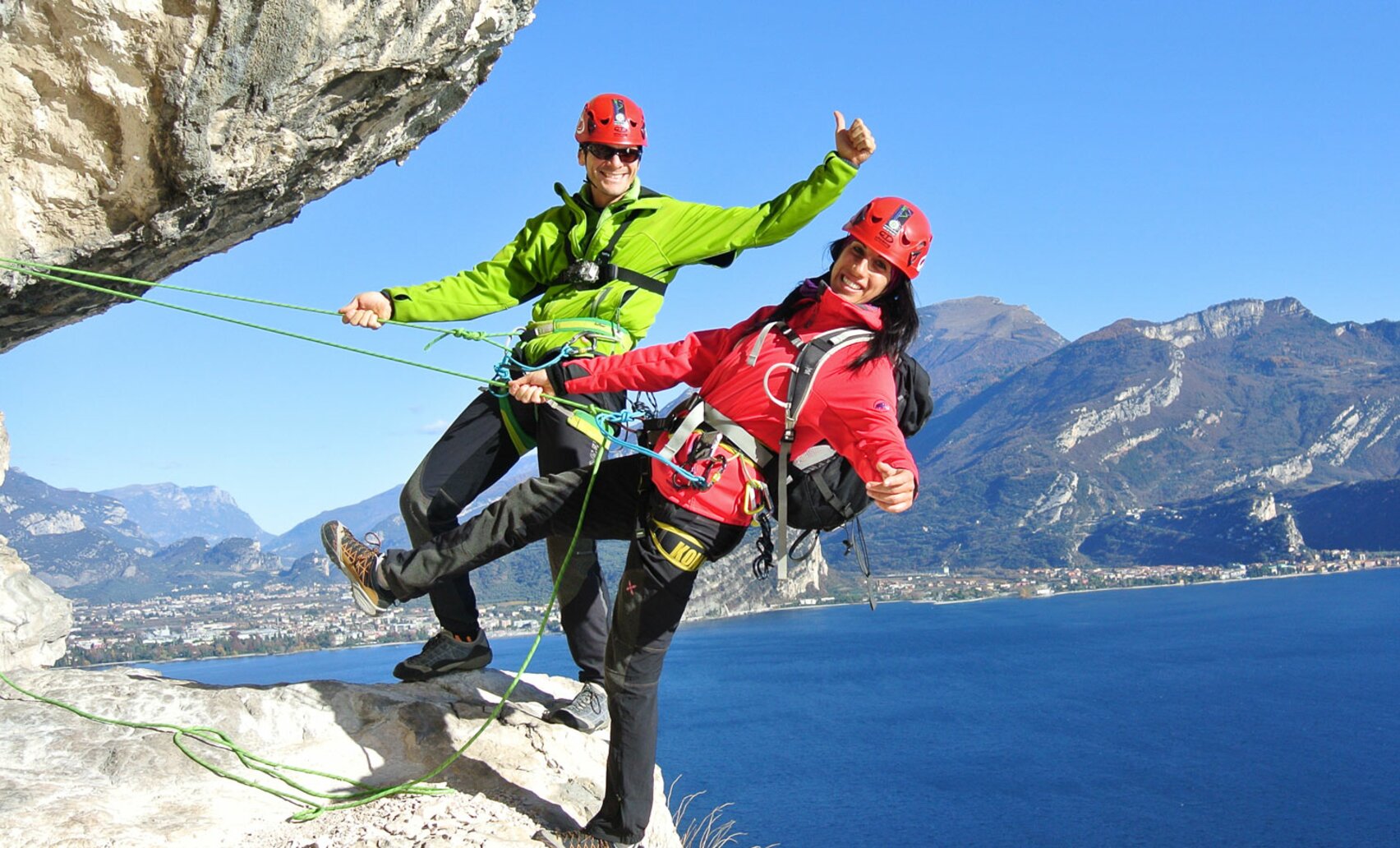 Via Ferrata dell’Amicizia - Cima SAT - via ferratas